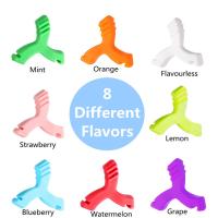China Y Shaped Dental Aligner Chewies Soft Silicone Material For Chompers for sale