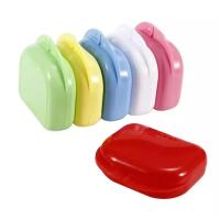 China Mouthguard Dental Denture Box Lightweight With Vent Holes for sale