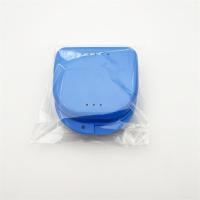 China Plastic Hygiene Dental Denture Box For Orthodontic Mouth Guard Storage for sale
