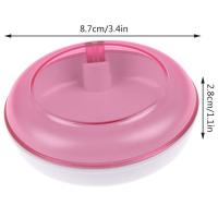China Plastic Portable Dental Retainer Box Colorful With Rotary Switch for sale