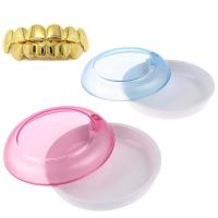 China Orthodontic Teeth Retainer Container , Multi color Dental Retainer Holder for sale