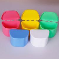 China Colorful Reusable Dental Denture Box Container For Denture Storage OEM for sale