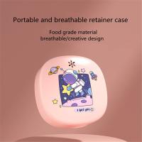 China Special Magnetic Teeth Retainer Box With Mirror Ventilation Holes OEM for sale