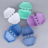 China Colorful Durable Dental Denture Box For False Teeth Oral Tooth Care for sale