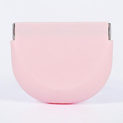 China Soft Silicone Retainer Case Pink For Invisalign Denture Retainer Storage for sale