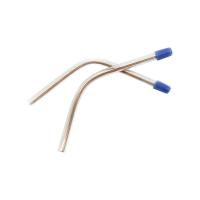 China 14.4mm × 6mm Disposable Saliva Ejector Parts With Blue Transparent Cap for sale