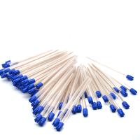 China Dental Saliva Ejector Parts , Disposable Suction Tip With Blue Transparent PVC Material for sale
