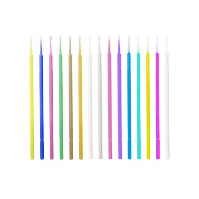 China Disposable Denture Cleaning Brush , Colorful Micro Brush Applicators for sale