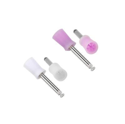 China Silicone Material Dental Polishing Kit Cup With Four Pages Six Pages for sale