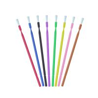 China Disposable Microbrush Dental Applicators Plastic Material Colorful for sale