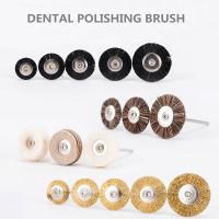 China Plain Tree Wires Dental Polishing Kit Brush With 28mm 25mm 22mm Diameter for sale
