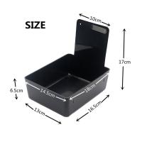 China Multi Colors Dental Consumables Case Pans 16.5cm×13cm×17cm Size for sale