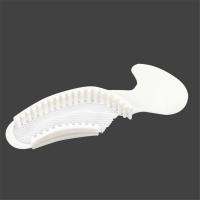 China White Dental Impressions Trays , Non Woven Gauze Disposable Bite Registration Trays for sale