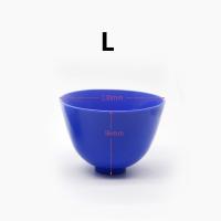 China Flexible Medical Rubber Mixing Bowl For Dental Lab Nonstick Impression Alginate for sale