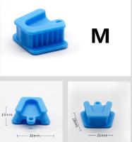 China Dental Lab Silicone Bite Block Autoclavable With Multi Colors ODM for sale