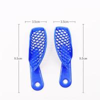 China Plastic Steel Dental Impressions Trays Blue Color For Dentist Tools for sale