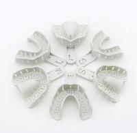 China Gray Resin Orthodontic Dental Impressions Trays With Multi Sizes for sale