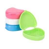 China OEM ODM Dental Denture Box , False Teeth Cup Holder With Vent Holes for sale