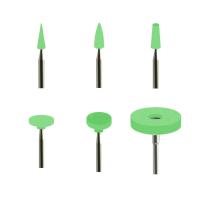 China Dental Lab Ceramic Diamond Grinder Green Color Metal Material for sale