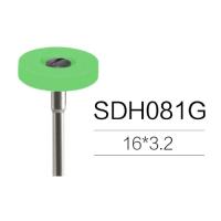 China Dental Lab Ceramic Diamond Grinder Green Color Metal Material for sale