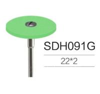 China Dental Lab Ceramic Diamond Grinder Green Color Metal Material for sale