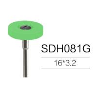 China Dental Lab Ceramic Diamond Grinder Green Color Metal Material for sale