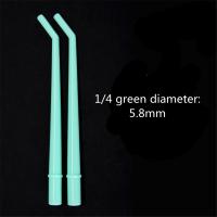 China Disposable Dental Surgical Suction Tips With Blue Green White Color for sale