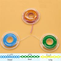 China Rubber Dental Consumables , Elastic Power Chain For Orthodontics for sale