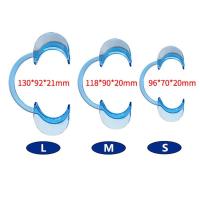 China C Shape Plastic Dental Mouth Opener With Comfortable Smooth Surface for sale