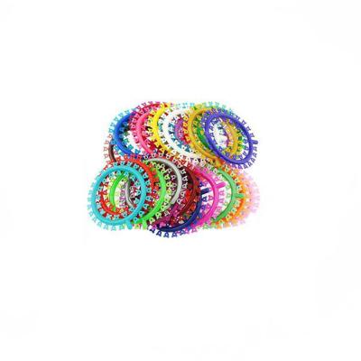 China Elastomeric Orthodontic Ligature Ties Cartoon Types TPU Material for sale