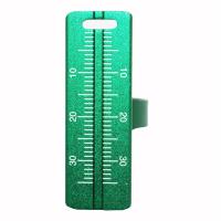 China Aluminium Alloy Dental Millimeter Ruler Colorful For Root Canal Measuring for sale