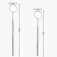 China Stainless Steel Dental Consumables Mirror For Teeth Cleaning Inspection for sale