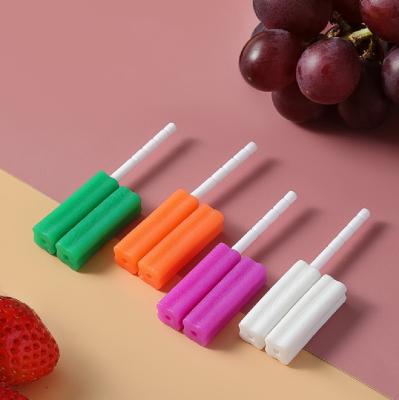 China Orthodontics Invisalign Aligner Chewies Colorful With Handle for sale