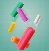 China Orthodontics Invisalign Aligner Chewies Colorful With Handle for sale