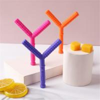 China Y Type Silicone Dental Aligner Chewies Multi Colors For Child Orthodontics for sale