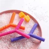 China Y Type Silicone Dental Aligner Chewies Multi Colors For Child Orthodontics for sale