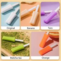 China Food Grade Silicone Dental Aligner Chewies Fruit Flavored With Handle for sale