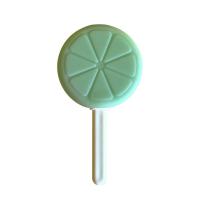 China Macaron Color Orthodontic Aligner Chewies Round Orange Shaped With Handle for sale