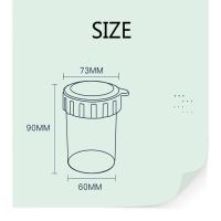 China ABS Material Durable Dental Denture Box For Invisible Braces Soaking Cleaning for sale