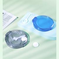 China Small Slim Portable Dental Retainer Box For Orthodontic Storage for sale