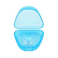 China Mouthguard Dental Denture Box White Color With Vent Holes OEM ODM for sale