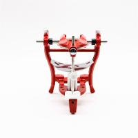 China Adjustable Dental Lab Articulators Metal Material Red Color for sale