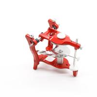 China Adjustable Dental Lab Articulators Metal Material Red Color for sale