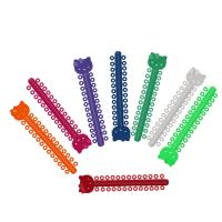 China Rubber TPU Orthodontic Ligature Ties , Elastomeric O Rings Colorful for sale