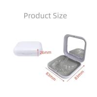 China Square Shape Magnetic Aligner Case With Mirror Compact Multi Colors for sale