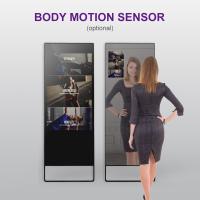 China 65 Inch LCD Touch Screen Magic Mirror Digital Signage with 1920×1080 Resolution and WiFi Connectivity for sale