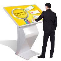 China Indoor Windows/Android Information Touch Kiosk 32-65 Inch With 4K Resolution for sale