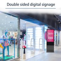 China Touch Screen Digital Signage Advertising Totem Indoor 55 Inch Interactive for sale