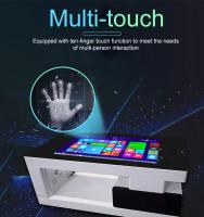 China 43 Inch Smart Interactive Touch Screen Table with 1920×1080 FHD Display and 400 cd/m² Brightness for sale