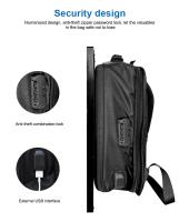 China 21.5 Inch Digital Backpack Billboard Advertising Player with 1920x1080 Resolution and 500-1000 nits Brightness for sale